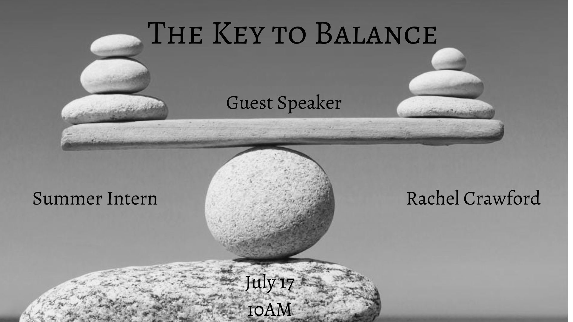 The Key to Balance (1) – Welcome to FPCSA